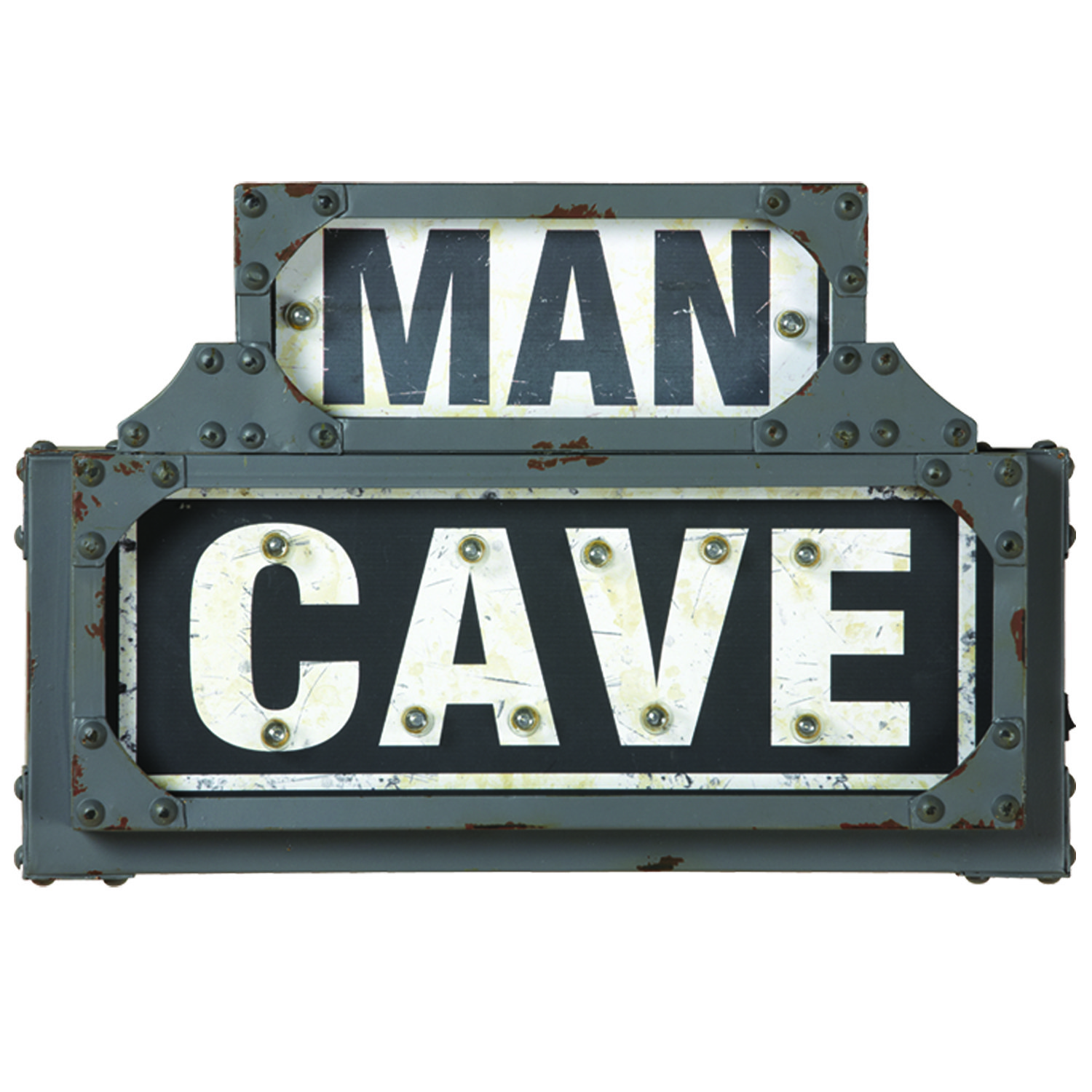 Man Cave Sign and Light