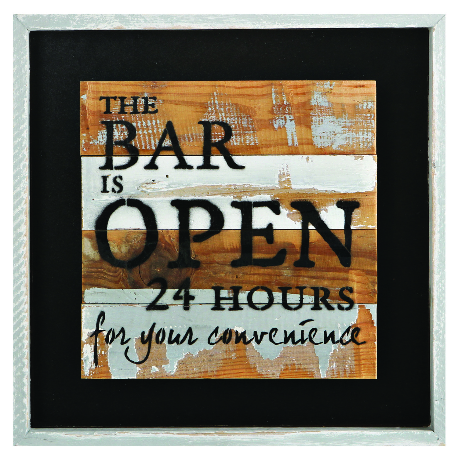 The Bar Is Open Sign